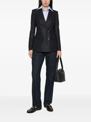 Tagliatore Wool And Cashmere Double-breasted Jacket