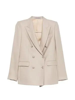 Tagliatore Wool Double-breasted Jacket - Multicolor