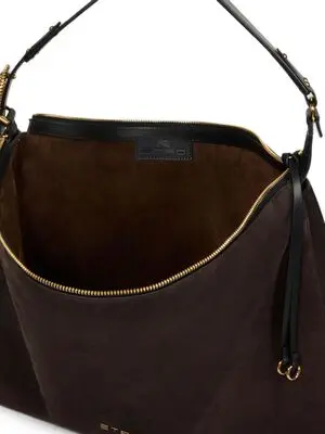 Etro Large Leather Hobo Bag - Multicolor