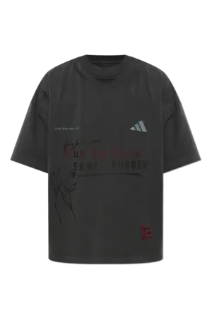 Adidas T-shirt With Logo - Grey