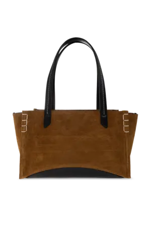 JW Anderson Suede ‘loafer’ Bag - Brown