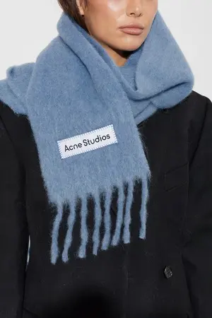 Acne Studios Scarf With Fringes