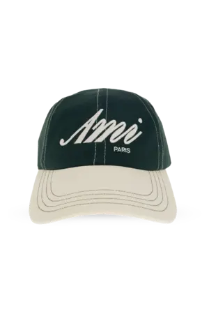 AMI Paris Baseball Cap - Green