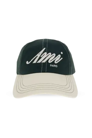 AMI Paris Baseball Cap - Green