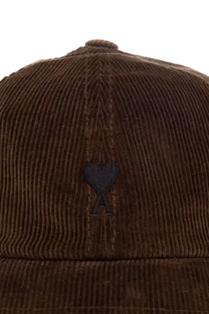 AMI Paris Corduroy Baseball Cap