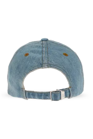 AMI Paris Denim Baseball Cap