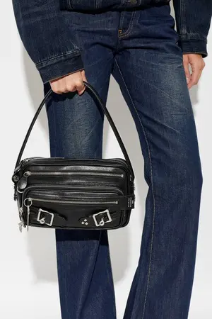Acne Studios Leather Bag With ‘vintage’ Effect