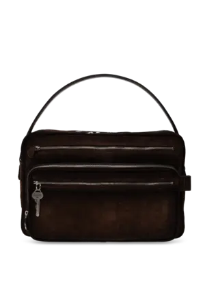 Acne Studios Suede Bag With A ‘vintage’ Effect
