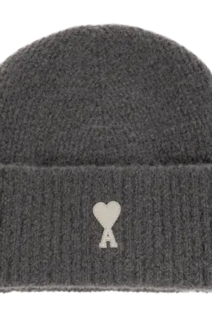 AMI Paris Cap With Embroidered Logo