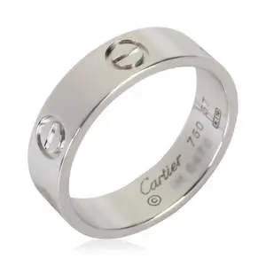 Cartier White Gold Love Ring - White_gold