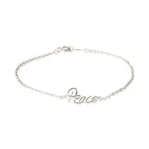 Tiffany & Co. Sterling Silver Paloma Picasso Graffiti Peace Bracelet - Sterling_silver