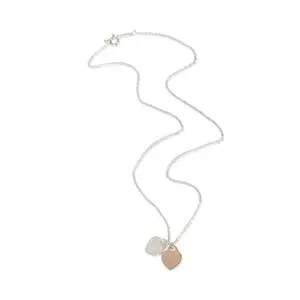 Tiffany & Co. Sterling Silver & Rubedo Return To Pendant