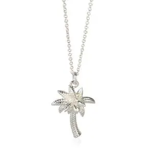 Tiffany & Co. Sterling Silver Palm Tree Pendant - Sterling_silver