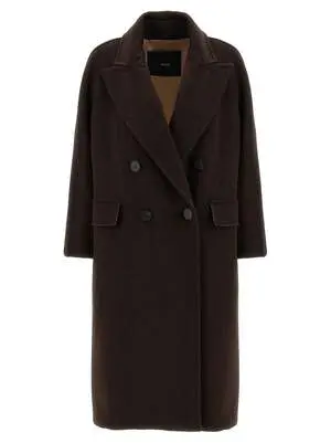Max Mara Angus' Coat - Brown