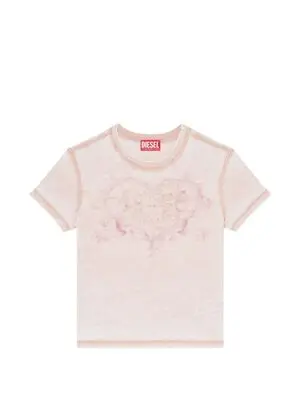 DIESEL® Logo Cotton Blend T-shirt - Multicolor