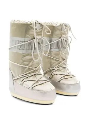 Moon Boot Icon High Glance Snow Boots - Multicolor