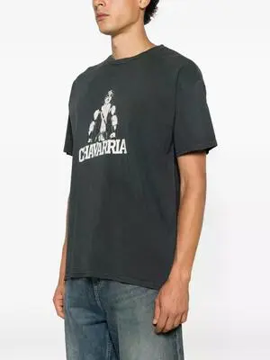 WILLY CHAVARRIA Leather Daddy Easy Graphic-print T-shirt