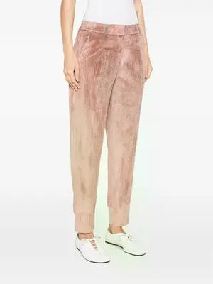 Peserico Pleated Corduroy Tapered Trousers