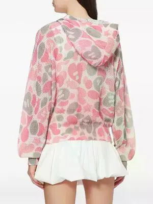 AAPE BY *A BATHING APE Camouflage-print Zip-up Hoodie
