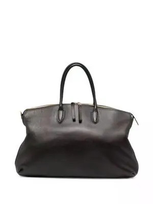 Borsalino Grained-texture Duffle Bag