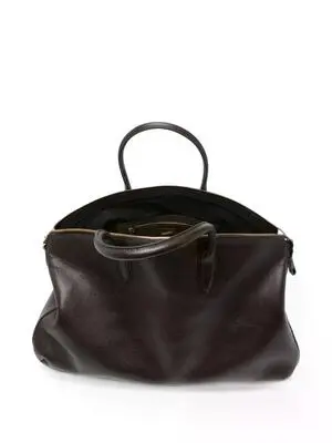 Borsalino Grained-texture Duffle Bag