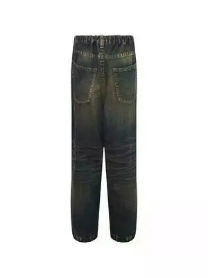 Mihara Yasuhiro Combined Sweat Denim Pants