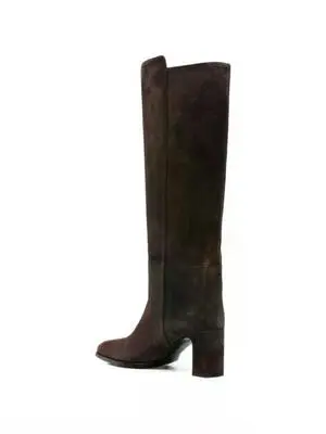 JIMMY CHOO Caly Suede Knee-high Boots