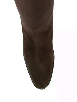 JIMMY CHOO Caly Suede Knee-high Boots