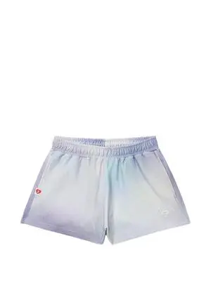 AAPE BY *A BATHING APE Gradient-effect Logo-print Shorts