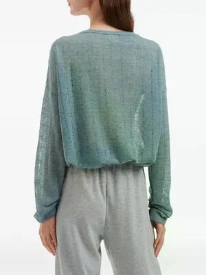 B+AB Ladder-knit Long-sleeve Top