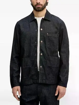 BENETTON Patch-pocket Denim Shirt