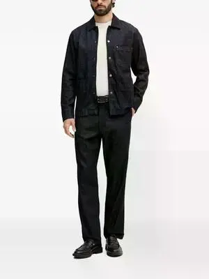 BENETTON Patch-pocket Denim Shirt