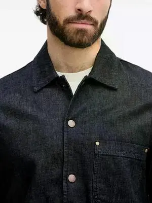 BENETTON Patch-pocket Denim Shirt
