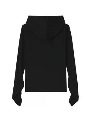 Izzue Logo-print Button-up Hoodie