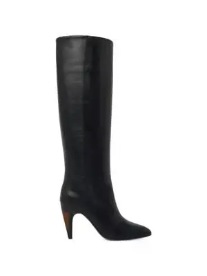 Isabel Marant Étoile Jany Leather Boots - Black