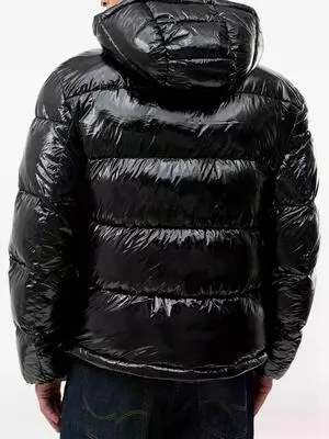 Hugo Glossy-finish Hooded Puffer Jacket