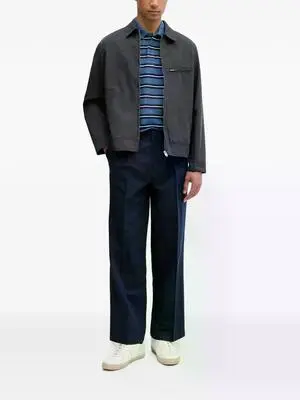 BENETTON Pleated Straight-leg Trousers