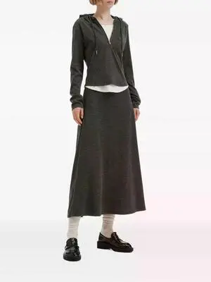 B+AB Hooded Two-piece Skirt Set