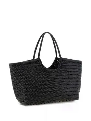Dragon Diffusion Big Nantucket Woven Leather Shoulder Bag