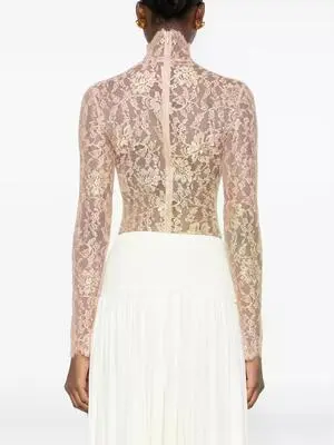 Valentino Garavani Lace Bodysuit - Pink