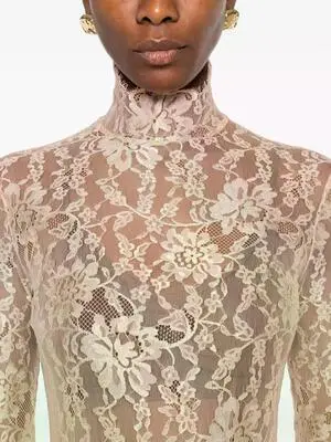 Valentino Garavani Lace Bodysuit - Pink