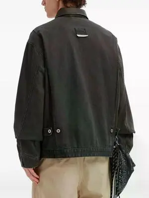 MUSIUM DIV. Logo-patch Zip-up Jacket