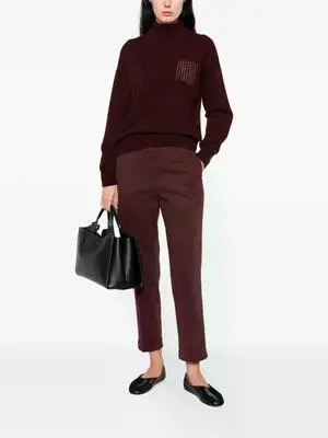 Peserico Bead-embellished High-neck Sweater