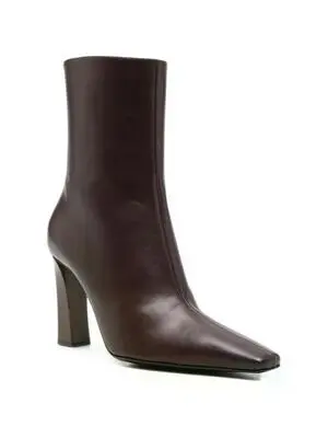 GIUSEPPE ZANOTTI Pointed-toe Leather Boots