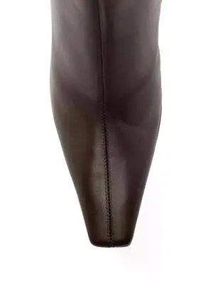 GIUSEPPE ZANOTTI Pointed-toe Leather Boots