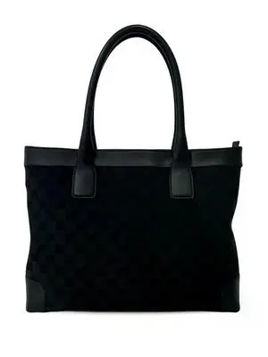Gucci 2000-2015 Gg Canvas Tote Bag - Black