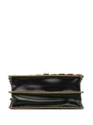 Fendi 2010-2026 Medium Scalloped Leather Kan I Satchel