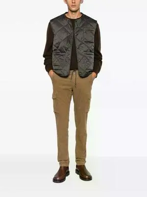MASON'S Corduroy Drawstring Cargo Trousers