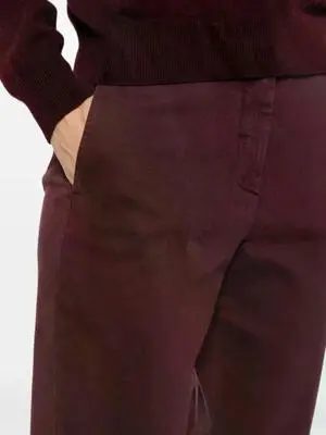 Peserico Stretch-cotton Straight Trousers