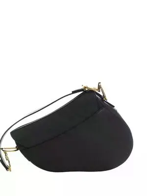 Dior 2018 Grained Calfskin Saddle Bag Shoulder Bag